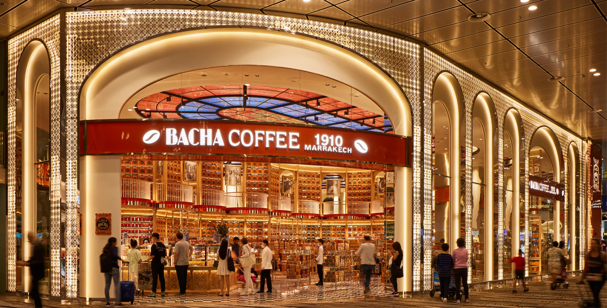 Bacha Coffee Launches The Arch Travel Retail Flagship V3 Gourmet